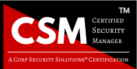 CSM -Certified Security Manager – CorpSecurity Shop