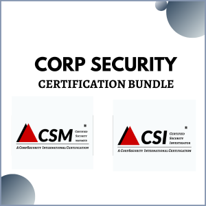 CSM & CSI – CorpSecurity Shop